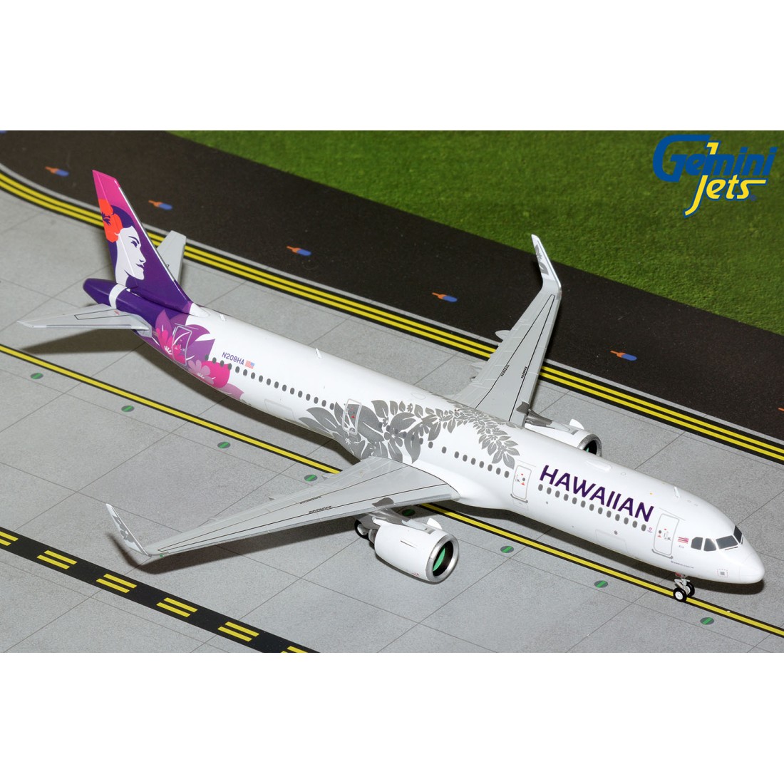 1/200 HAWAIIAN A321NEO N208HA