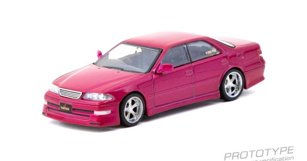1/64 VERTEX TOYOTA MARK II JZX100 RED METALLIC