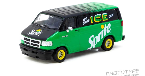 1/64 DODGE VAN SPRITE DELIVERY VAN