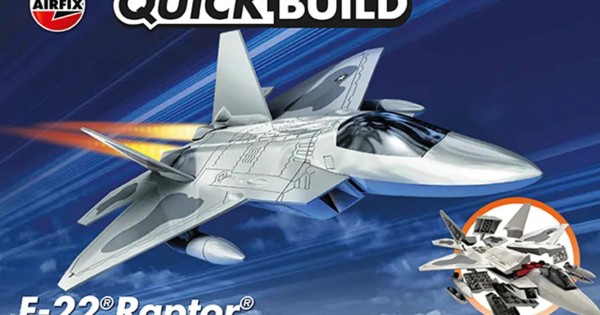 AIRFIX F22 RAPTOR QUICK BUILD AJ6005