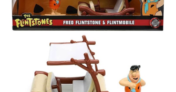 1/32 THE FLINTSTONES FLINTMOBILE WITH FRED FLINTSTONE FIGURE 33382 ...
