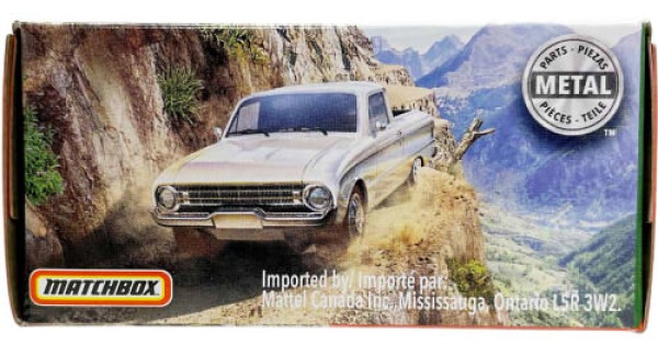 MATCHBOX POWER GRABS '61 FORD RANCHERO WHITE 75/100