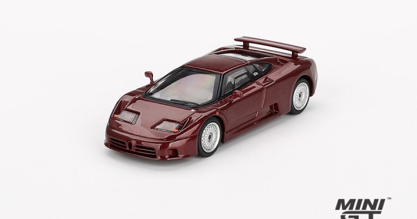1/64 BUGATTI EB110 GT DARK RED METALLIC (LHD) MGT00806-L