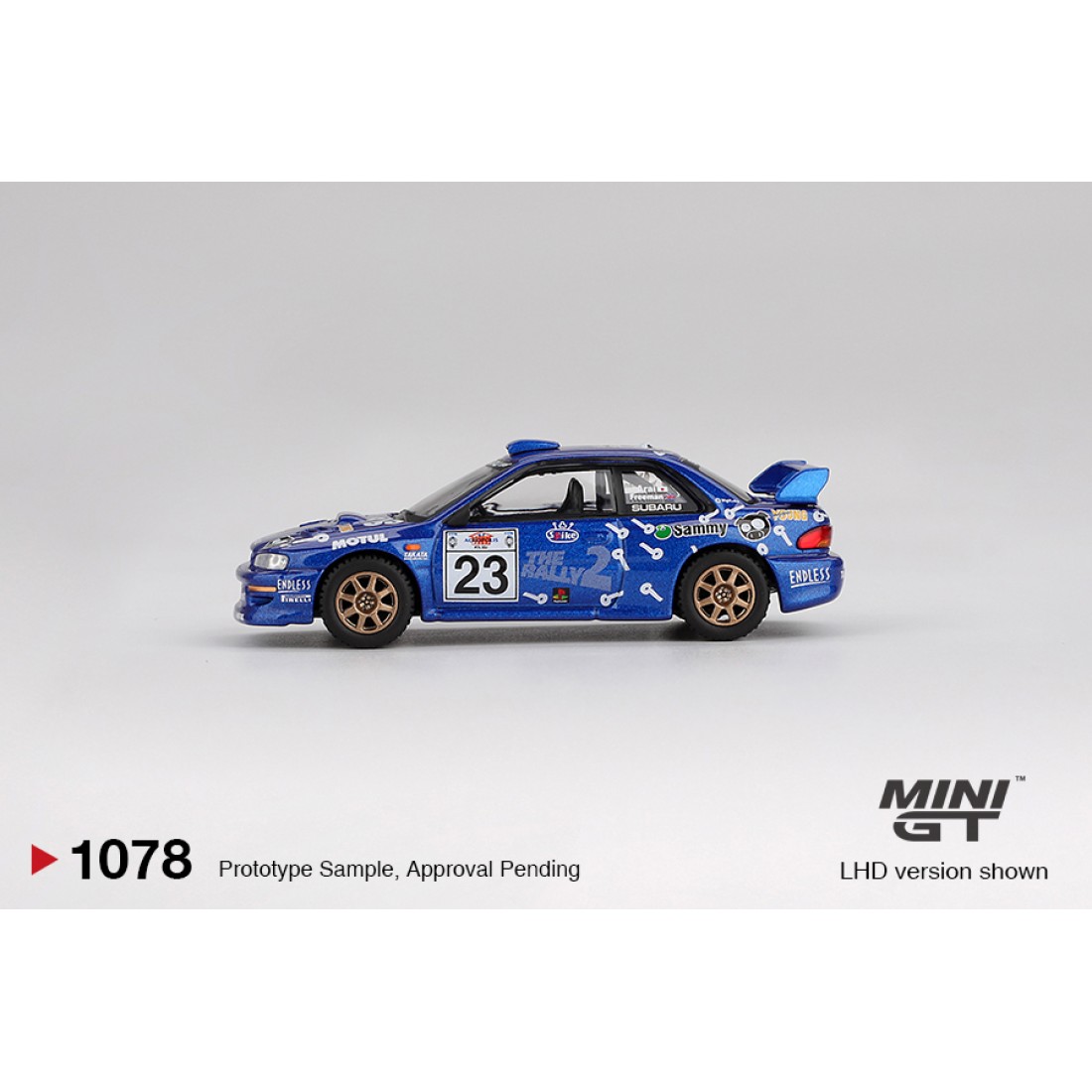 1/64 SUBARU IMPREZA WRC99 NO.23 2000 ACROPOLIS RALLY (LHD) BLISTER ...