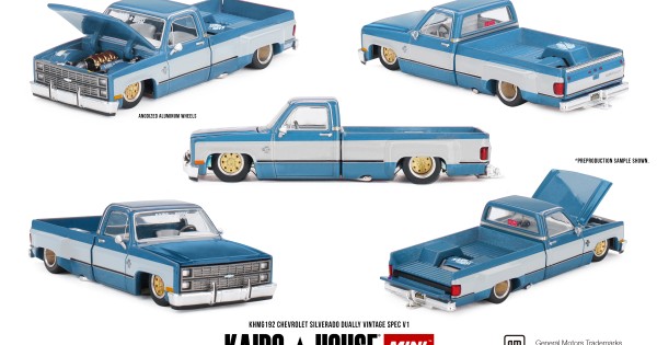 1/64 CHEVROLET SILVERADO DUALLY VINTAGE SPEC V1