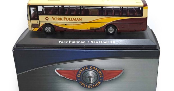 ATLAS CLASSIC COACHES 1/76 YORK PULLMAN VAN HOOL T8 COACH 4642 112