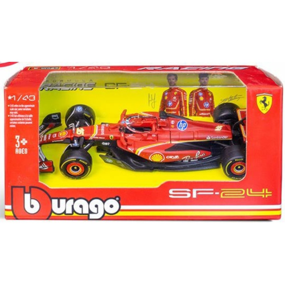 1/43 FERRARI SF-24 F2 2024 LECLERC CARD BOX