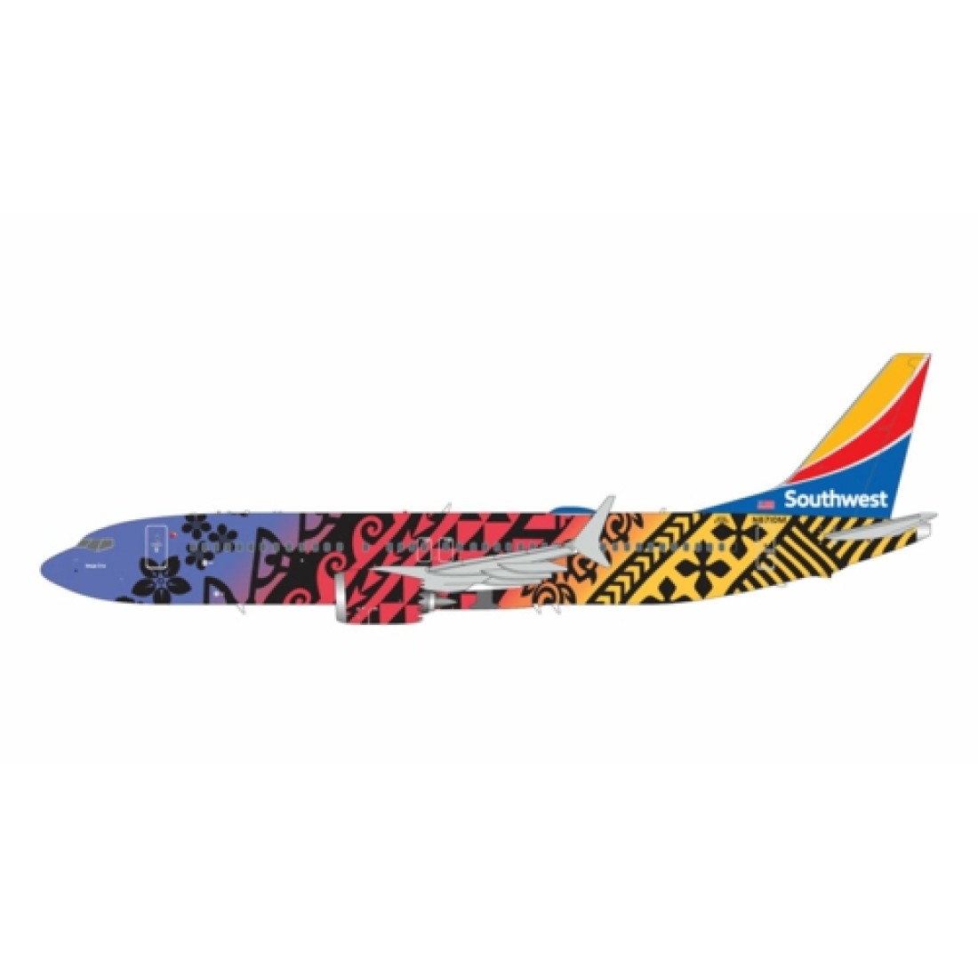 1/200 SOUTHWEST AIRLINES B737 MAX 8 N8710M IMUA ONE LIVERY