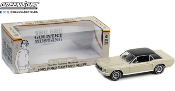 1/18 1967 FORD MUSTANG COUPE SHE COUNTRY SPECIAL BILL GOODRO FORD ...