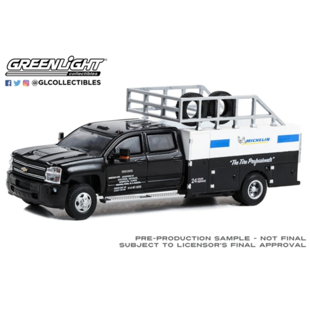 1/64 DUALLY DRIVERS SERIES 12 2018 CHEVROLET SILVERADO 3500 DUALLY TYRE ...