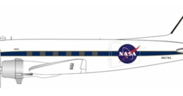 1/200 NASA DOUGLAS C-47H SKYTRAIN N817NA WITH STAND