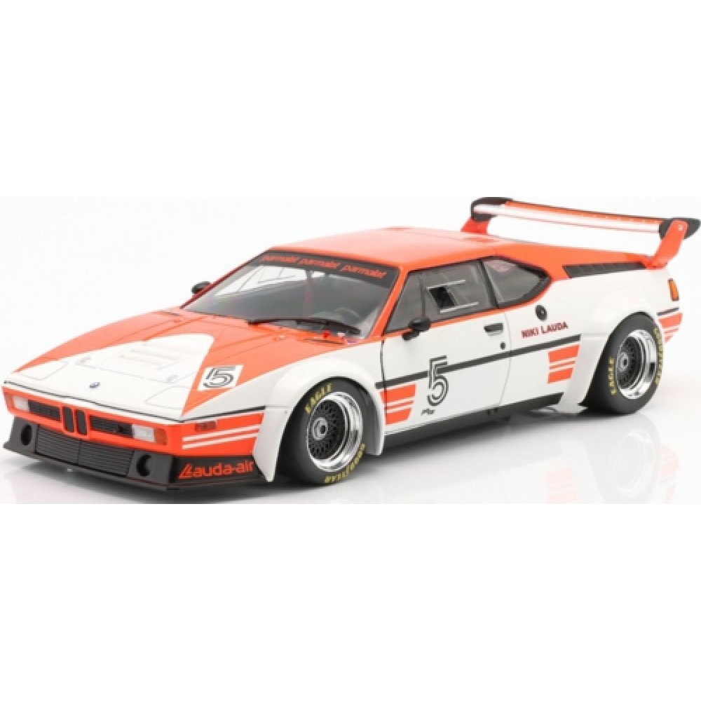1/18 BMW M1 PRO CAR NO5 WINNER NIKI LAUDA PROCAR SERIES 1979 W/DECAL SET