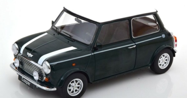 1/12 MINI COOPER RIGHT HAND DRIVE DARK GREEN/WHITE