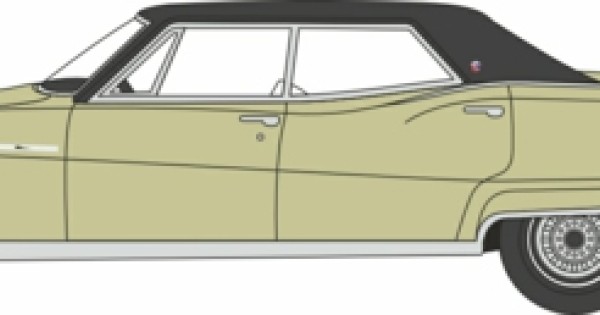 1/87 1968 BUICK ELECTRA 225 IVORY GOLD MIST/BLACK