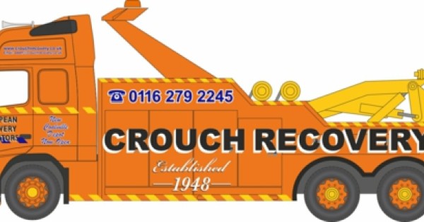 N GAUGE VOLVO RECOVERY TRUCK CROUCH RECOVERY