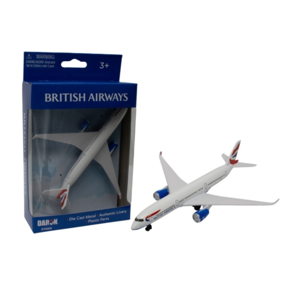 DARON BRITISH AIRWAYS A350 DIECAST MODEL PLANE RT6006