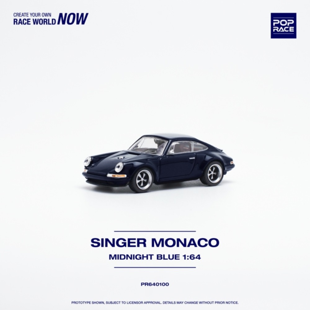 1/64 SINGER MONACO (MIDNIGHT BLUE) PR64-100