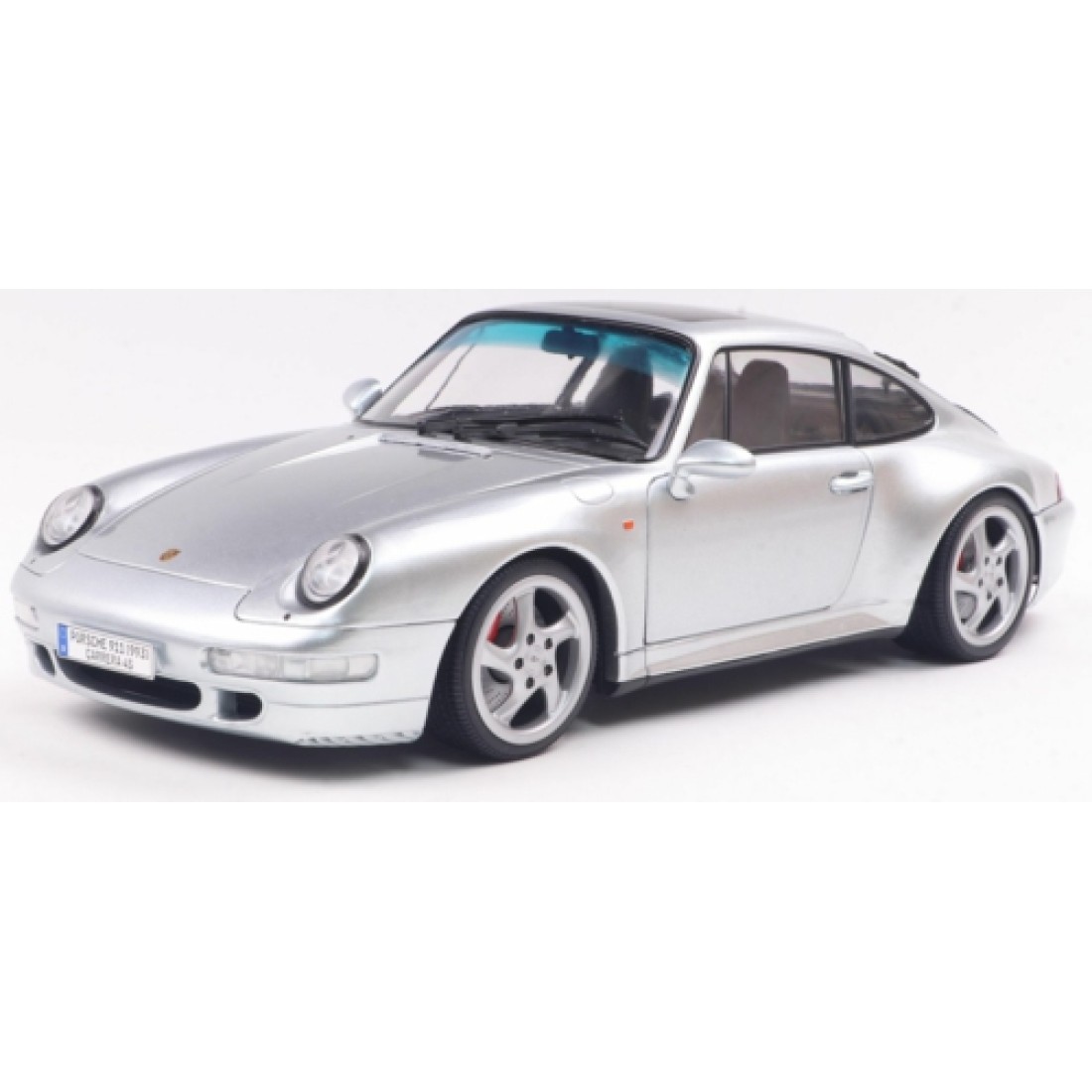 SOL1810103 - 1/18 PORSCHE 911 (993) 4S POLAR SILVER 1996