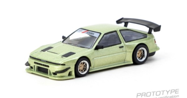 1/64 TOYOTA SPRINTER TRUENO AE86 WIDEBODY GREEN