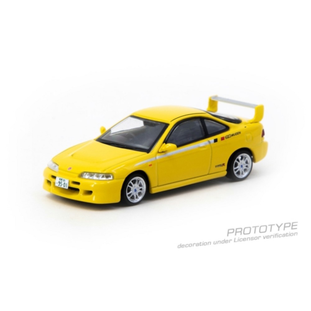 1/64 HONDA INTEGRA TYPE R DC2 MUGEN SUNLIGHT YELLOW