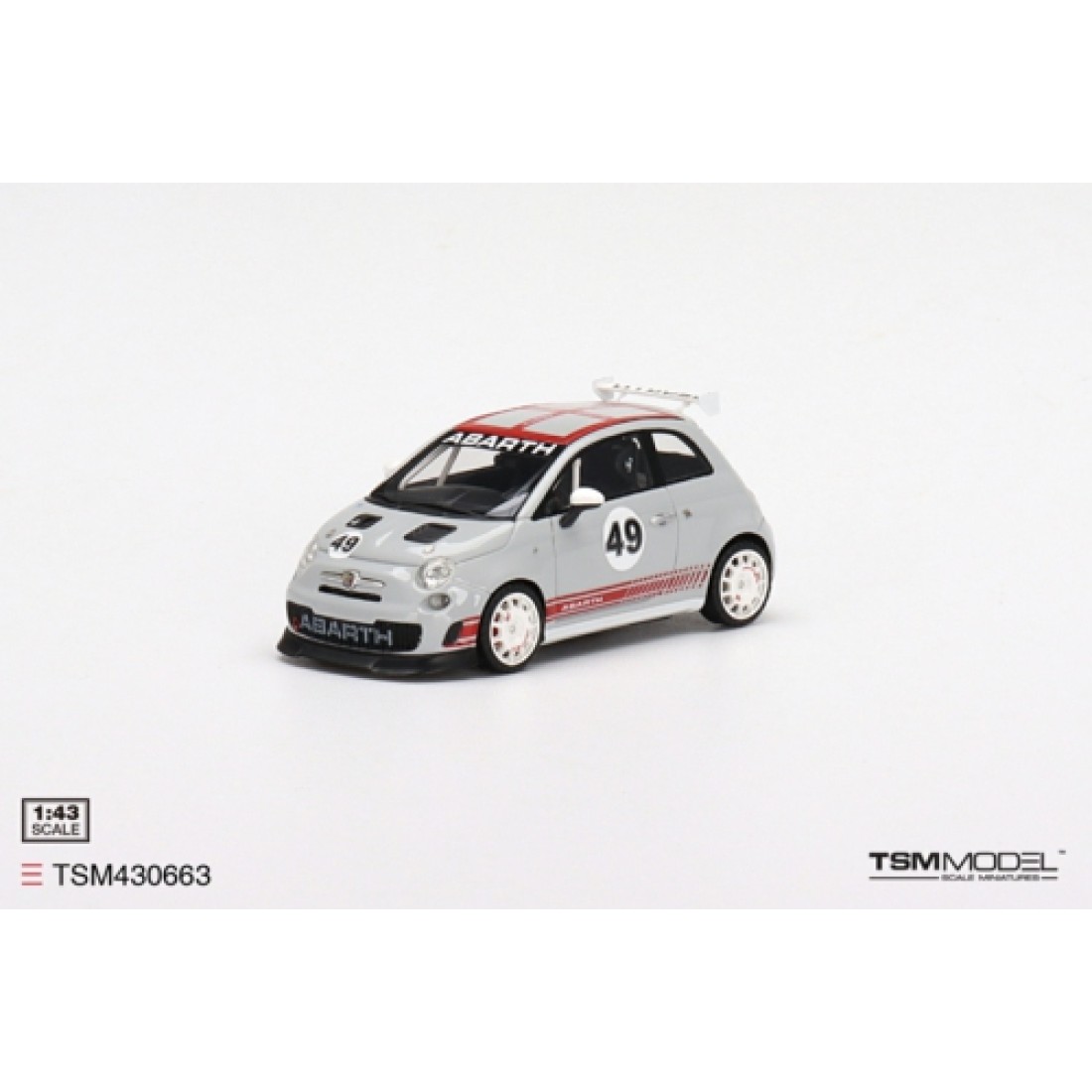 1/43 FIAT 500 ABARTH ASSETTO CORSE PRESENTATION