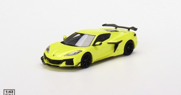 1/43 CHEVROLET CORVETTE Z06 2023 ACCELERATE YELLOW TSM430670