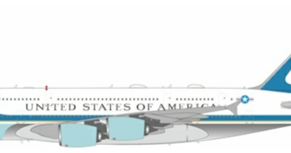 1/200 AIRBUS A380 AIR FORCE ONE 38000 WITH STAND