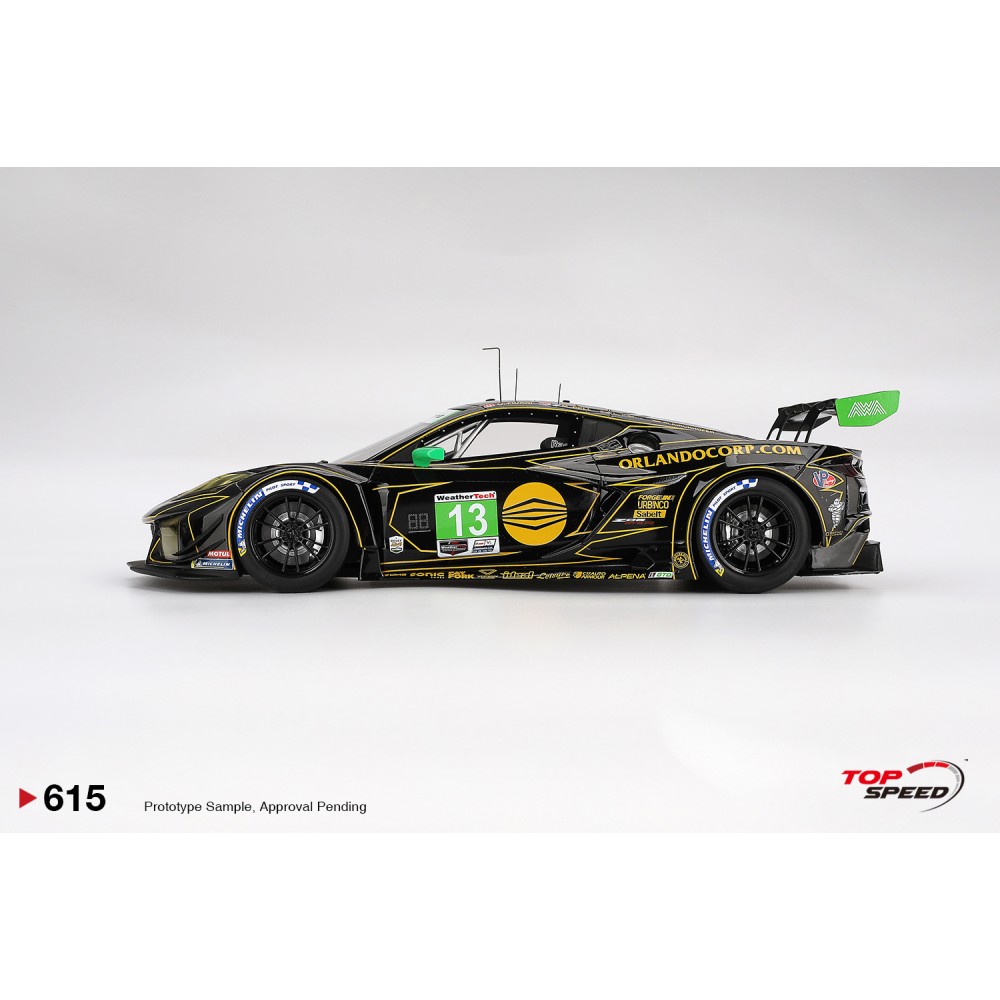 1/18 CHEVROLET CORVETTE Z06 GT3.R NO.13 AWA 2025 IMSA DAYTONA 24 HRS