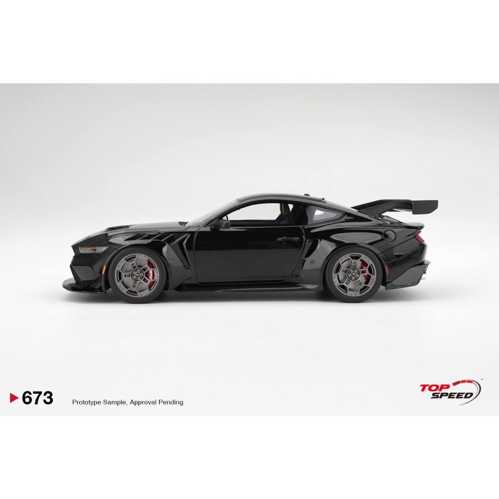 1/18 FORD MUSTANG GTD SHADOW BLACK