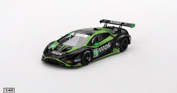1/43 LAMBORGHINI HURACAN GT3 EVO2 NO.78 FORTE RACING 2023 IMSA DAYTONA ...